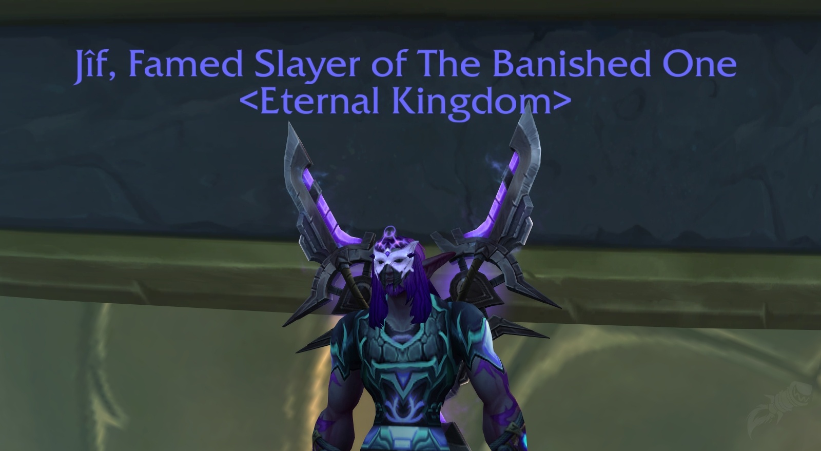 , Famed Slayer of The Banished One - Title - World of Warcraft
