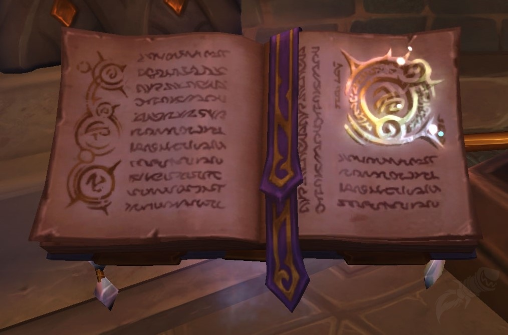 Curious Glyph - Object - World of Warcraft