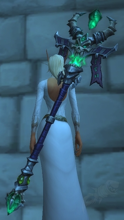 Staff of the Lichsworn Lieutenant - Item - World of Warcraft
