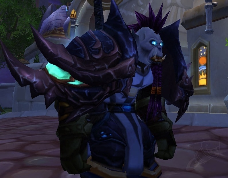 Heroes' Scourgeborne Shoulderplates - Item - WotLK Classic