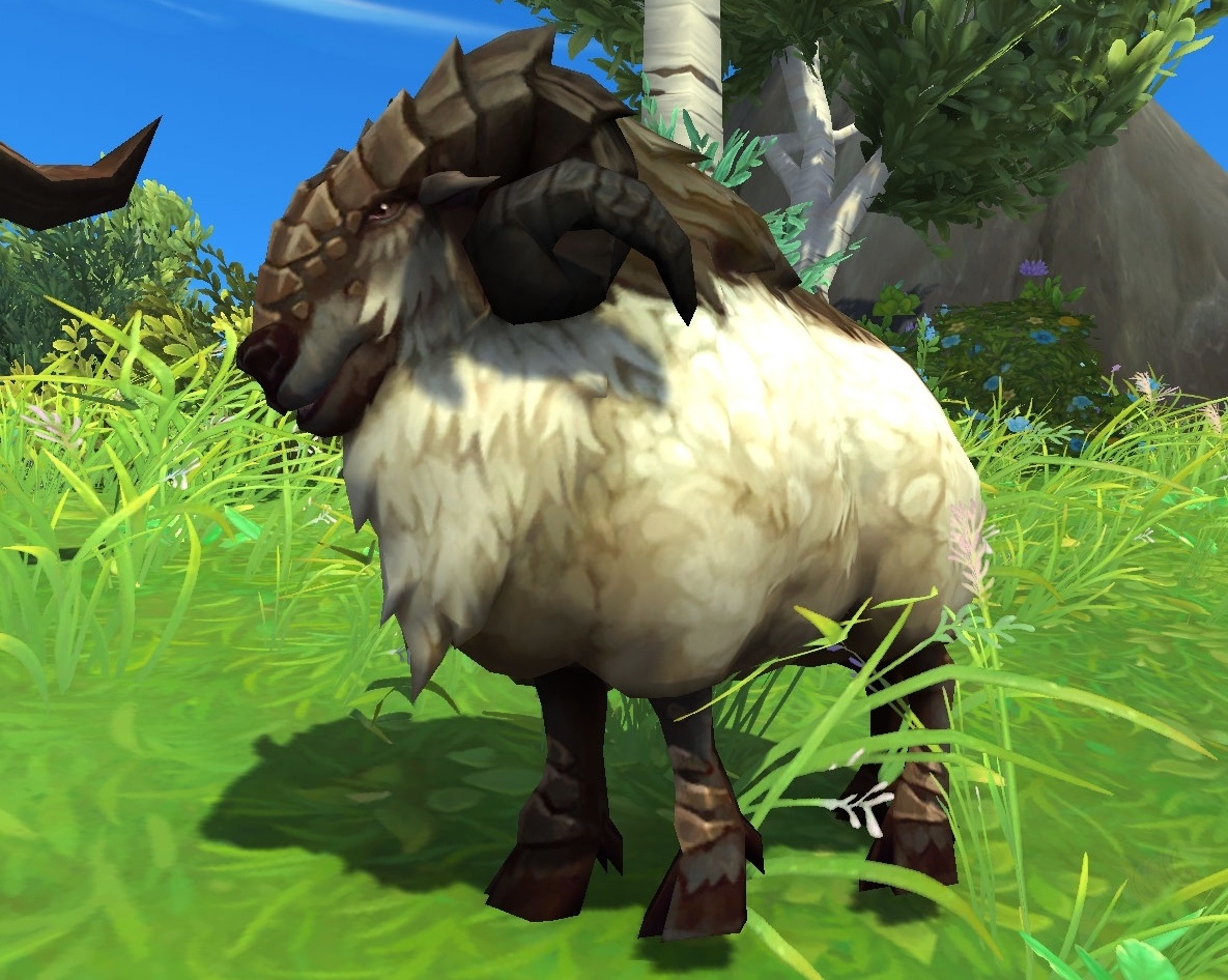 Domesticated Argali - NPC - World of Warcraft