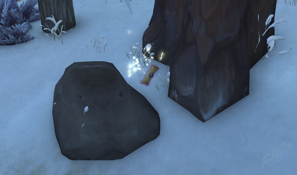 Snow Covered Scroll - Object - World of Warcraft