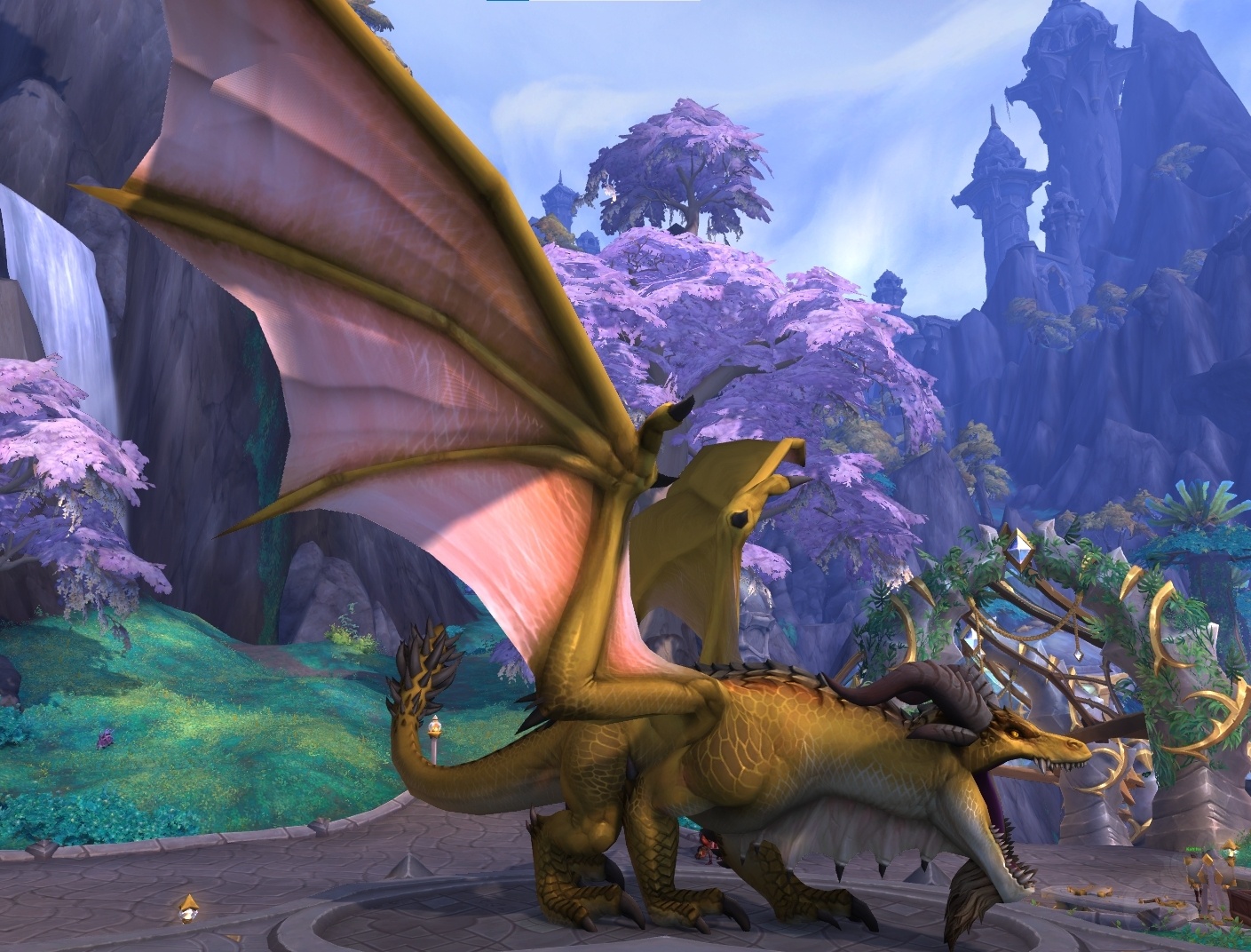 Preening Dragon - NPC - World of Warcraft