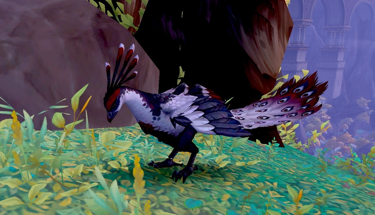 Pavone Iridescente - PNG - World of Warcraft