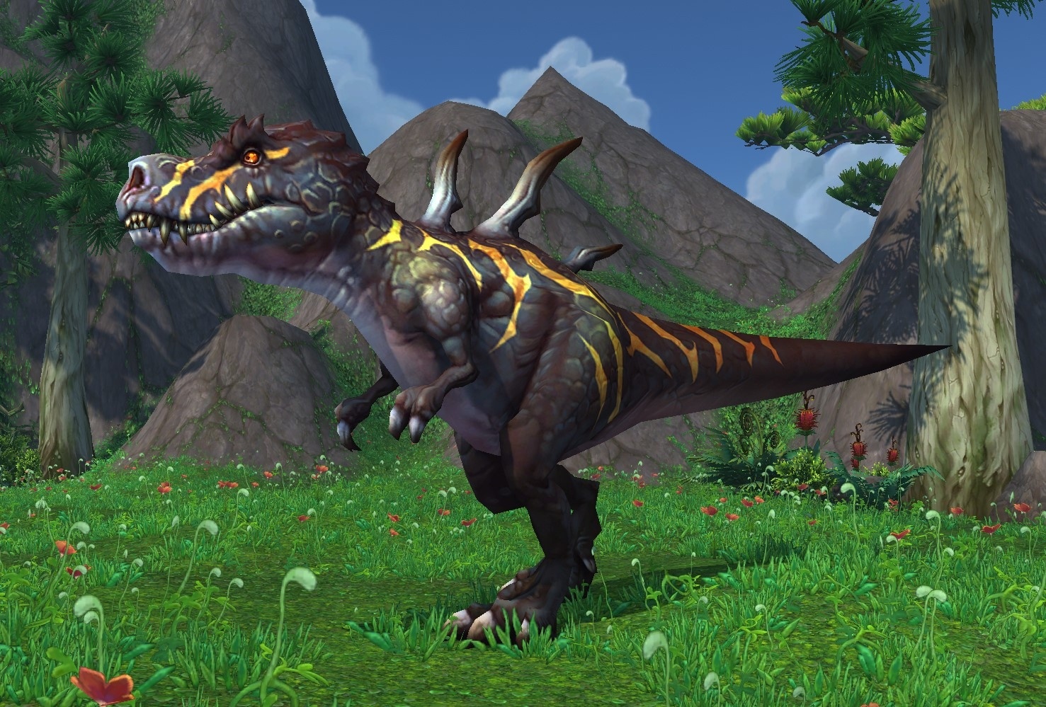 새끼 원시 데빌사우루스 - NPC - 월드 오브 워크래프트