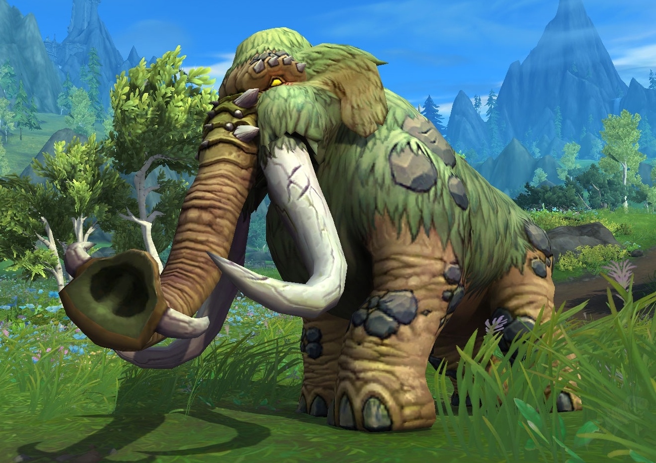 Mosshair Mammoth - NPC - World of Warcraft