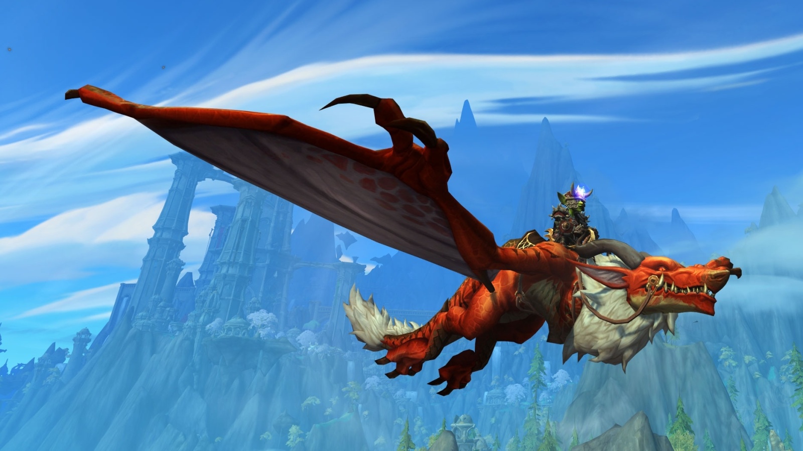 Windborne Velocidrake: Red Scales - Item - World of Warcraft