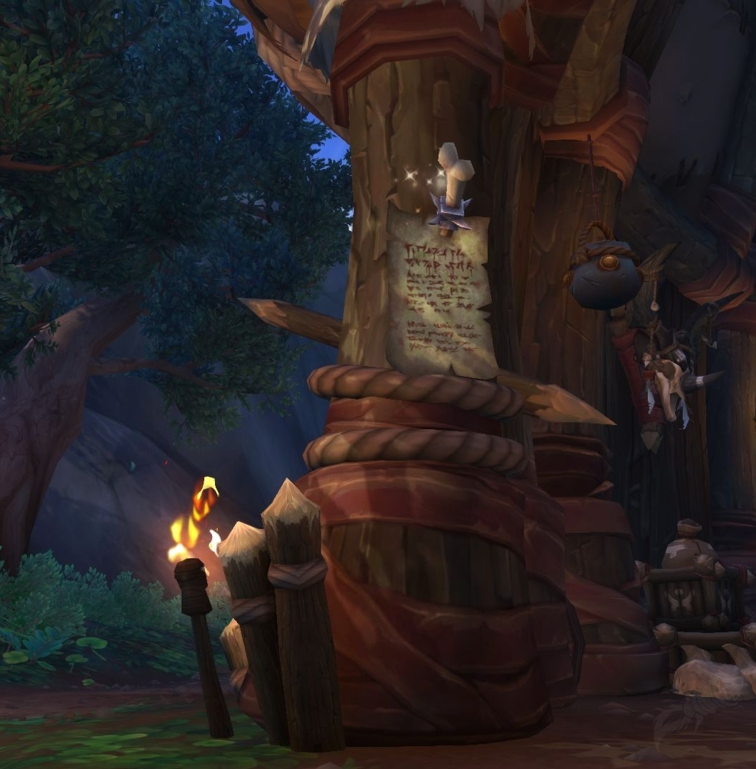 Fiche sur la langue des signes - Objet - World of Warcraft