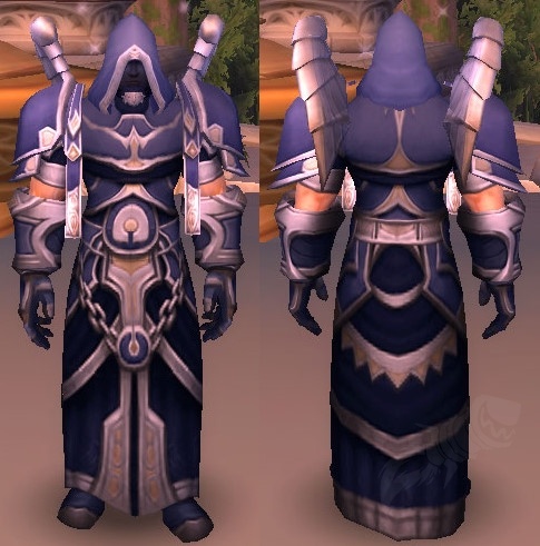 Ensemble: Merciless Gladiator's Satin Armor - Spell - World of Warcraft