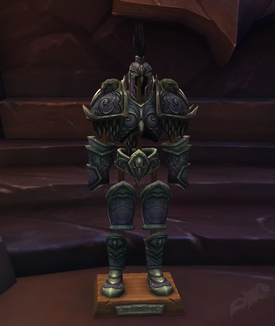 Armadura de Grajo Negro - Entidad - World of Warcraft