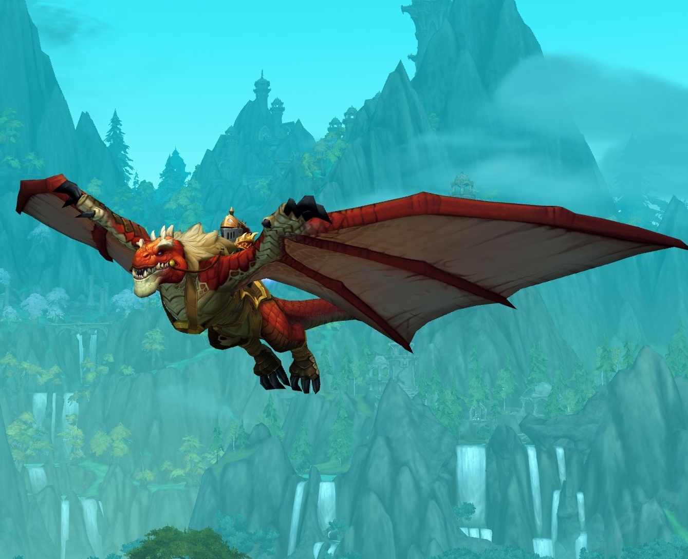 Cliffside Wylderdrake: Red Scales - Item - World of Warcraft