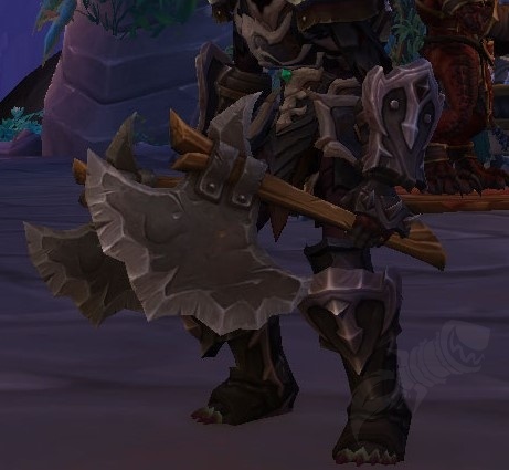 Hache courte en pierre régurgitée - Objet - World of Warcraft