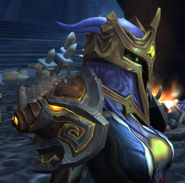 Sanctified Ymirjar Lord's Shoulderplates - Item - World of Warcraft