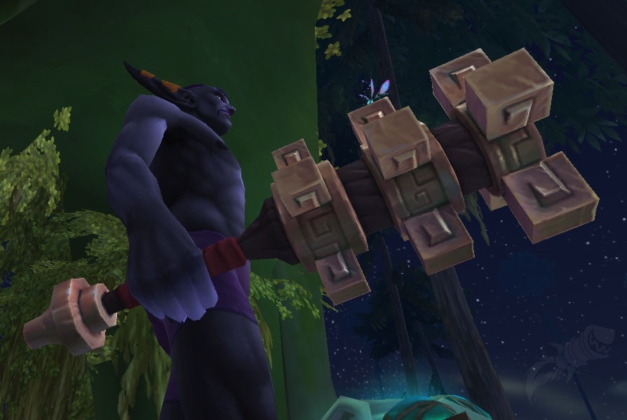 Masse antique bénie par les Loas - Objet - World of Warcraft