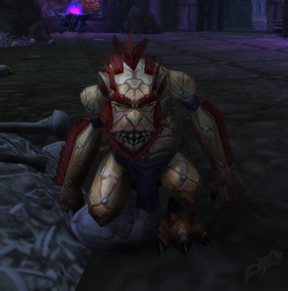 Abitante Trogg - PNG - World of Warcraft