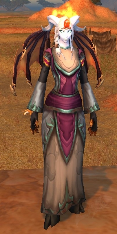 Vestimenta de Tecido Chamuscado - Item - World of Warcraft