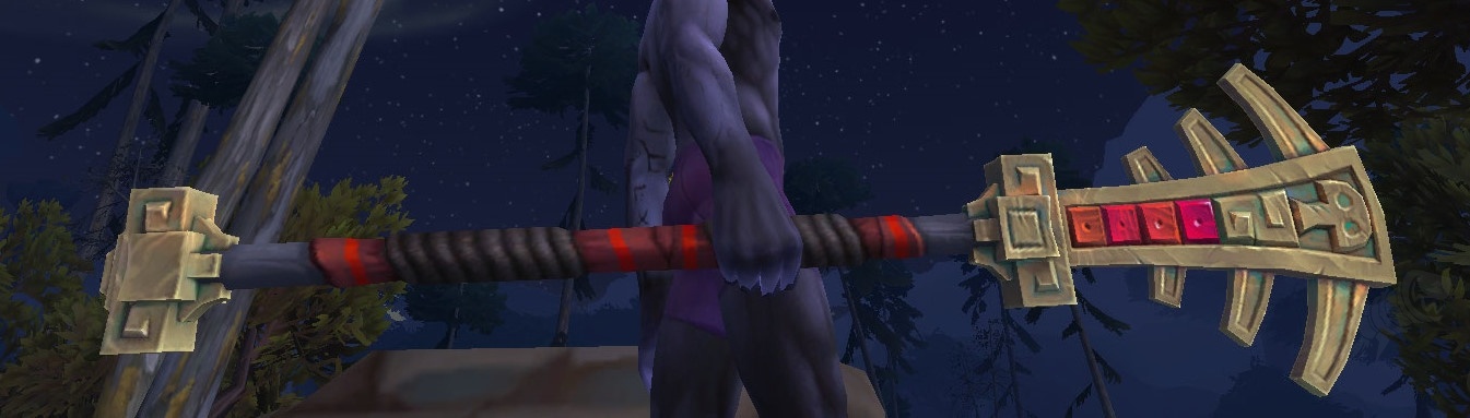 Bleached Bone Staff - Item - World of Warcraft