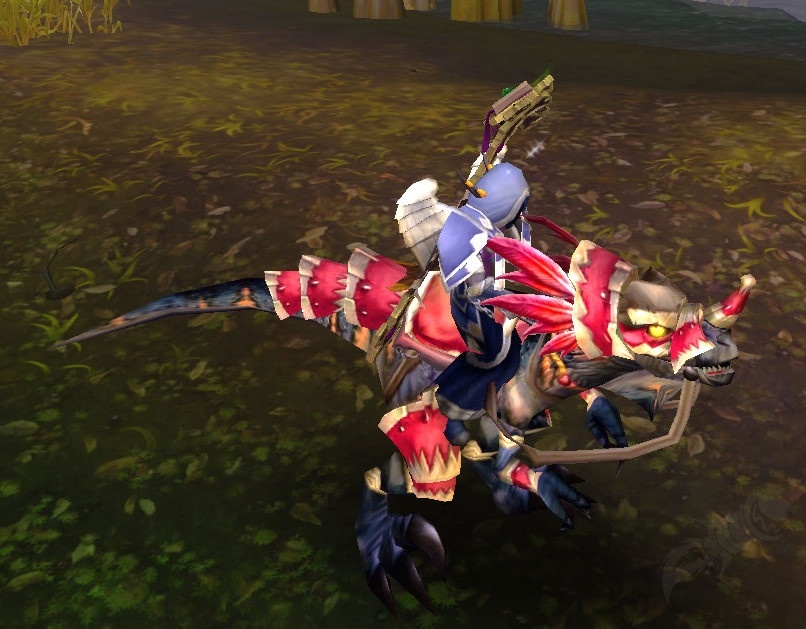 Black War Raptor - NPC - World of Warcraft