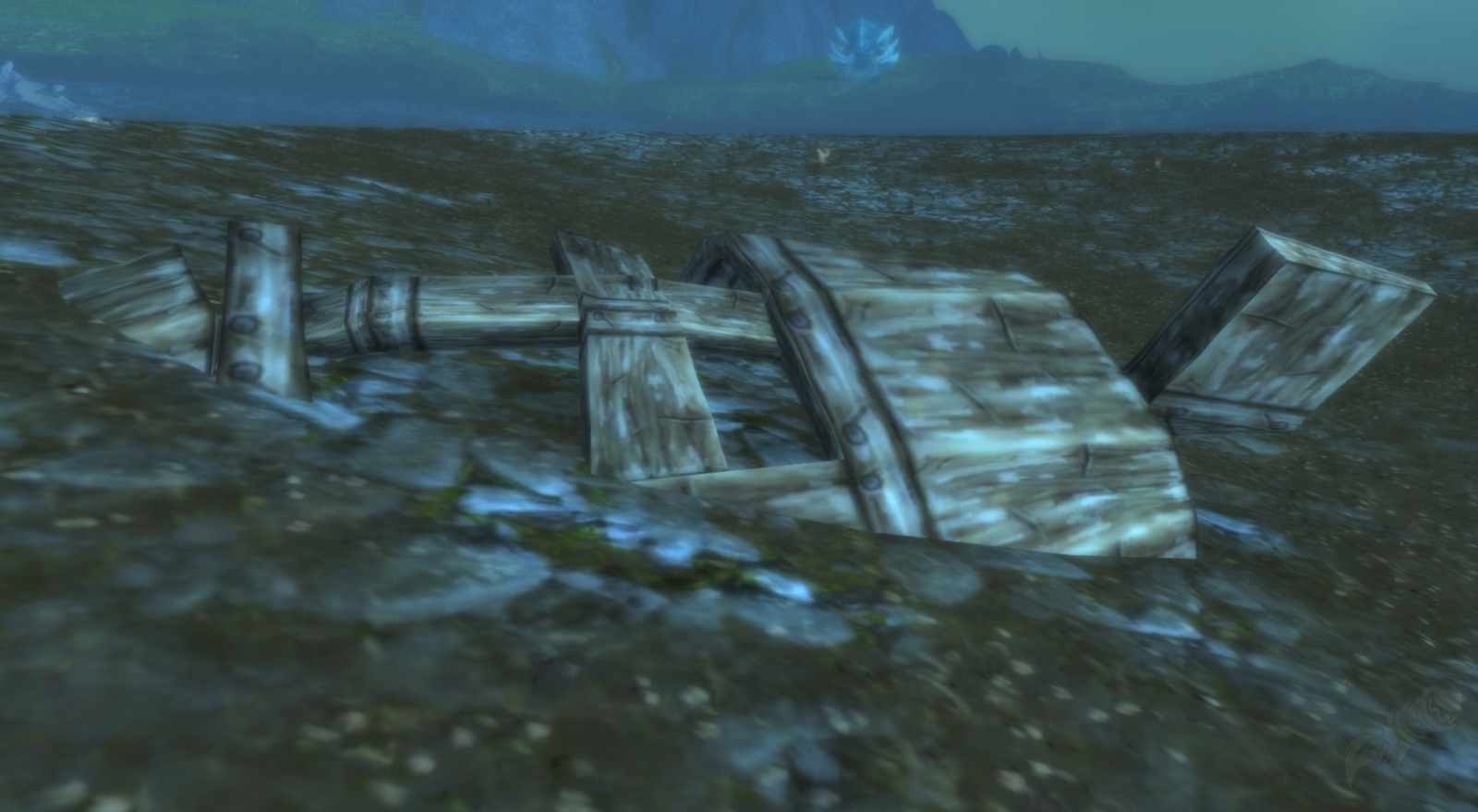 Wrecked Row Boat - Object - World of Warcraft