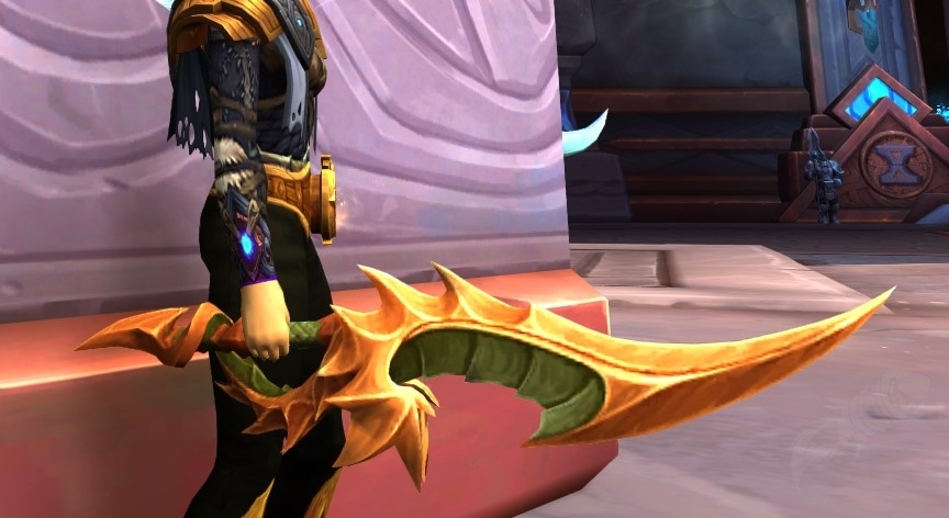 Cimitarra Crestala - Objeto - World of Warcraft