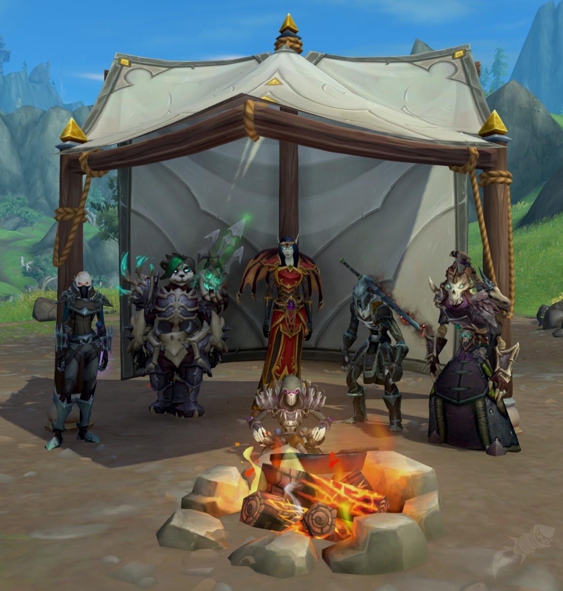 Pitch Market Tent - Spell - World of Warcraft