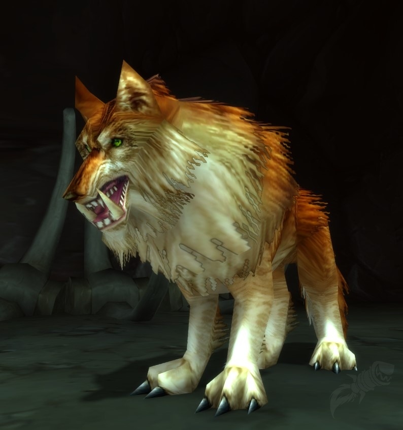Vicious Elder Ember Worg - NPC - World of Warcraft