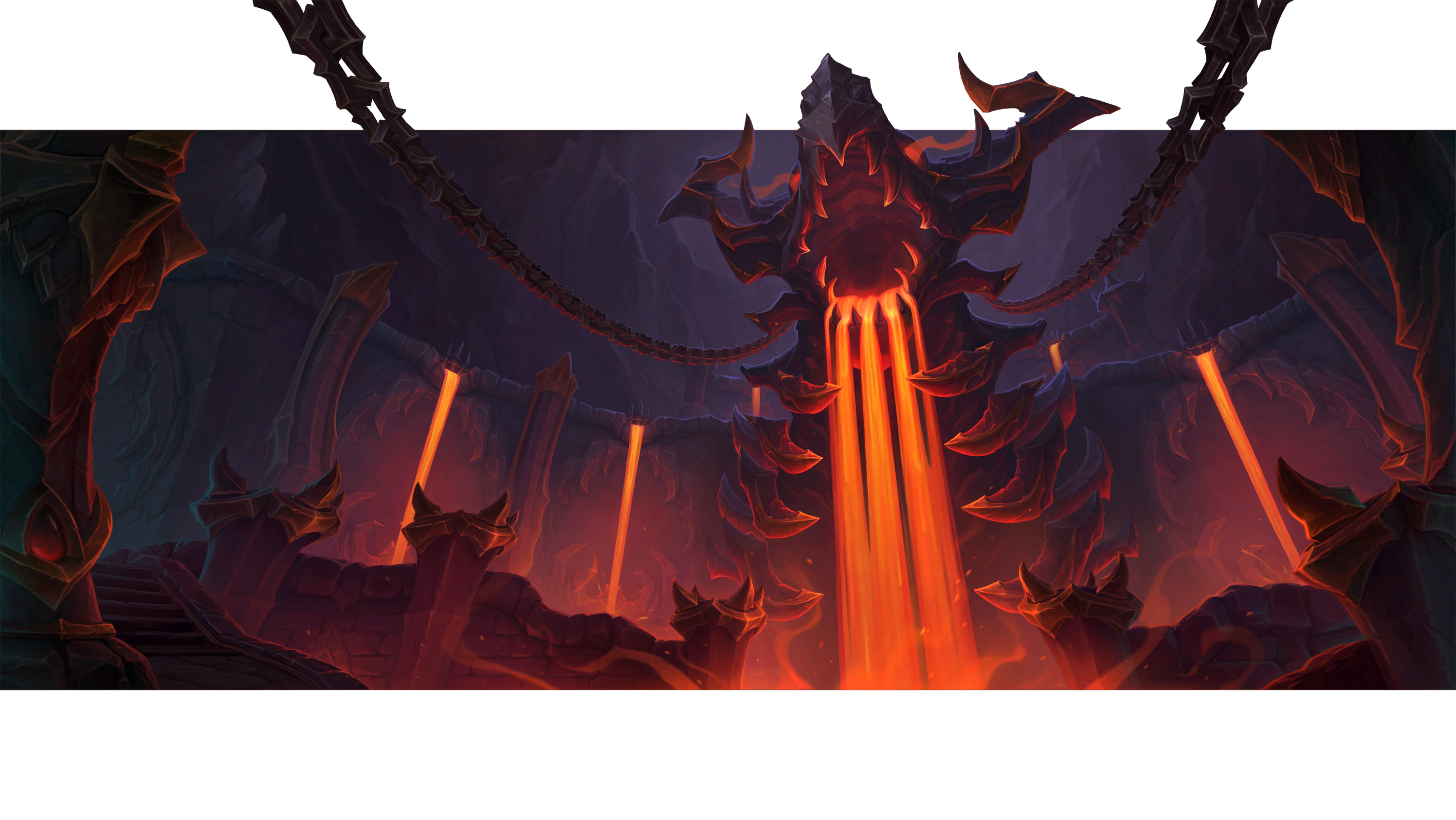 Aberrus, the Shadowed Crucible Raid Loading Screen in Patch 10.1 ...