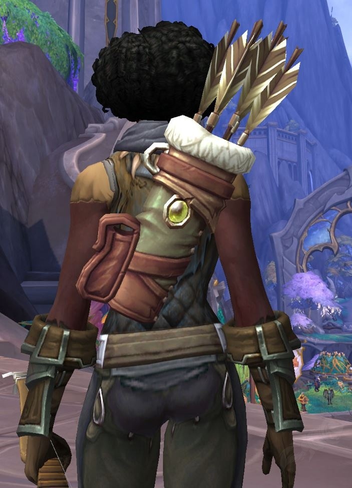 Aljava Forrada de Lã do Coureador - Item - World of Warcraft