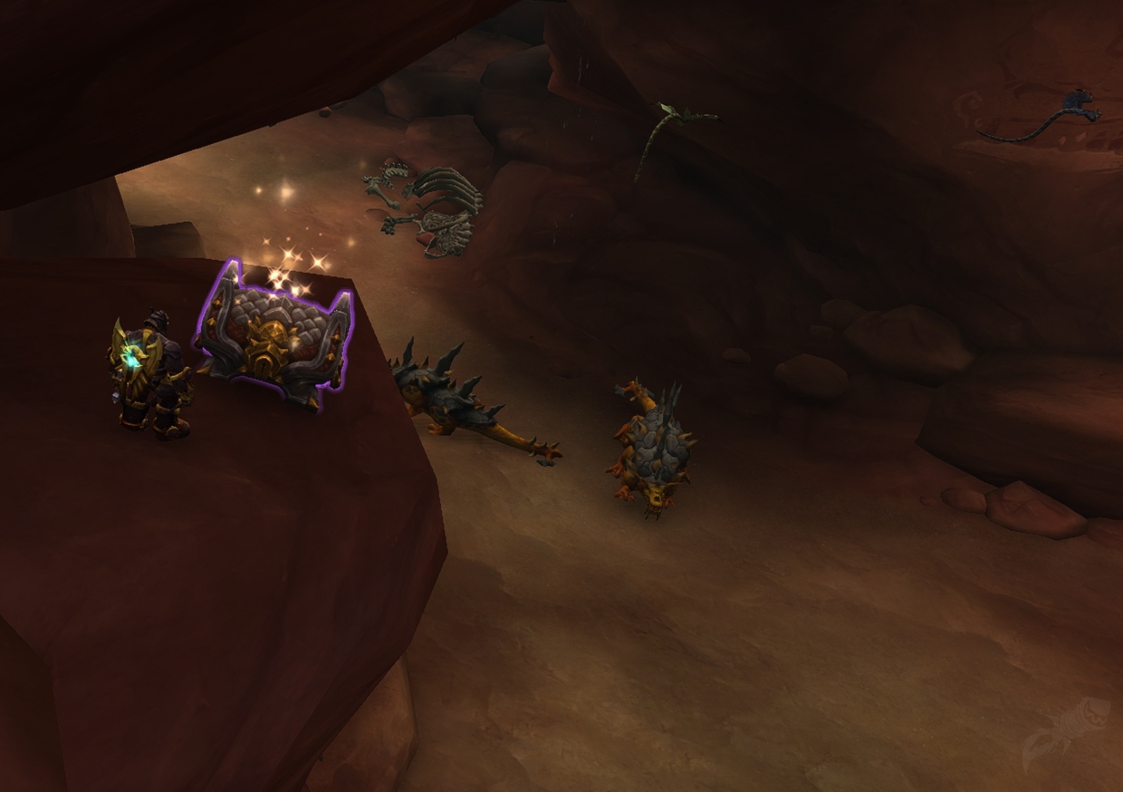 Lost Obsidian Cache Object World Of Warcraft