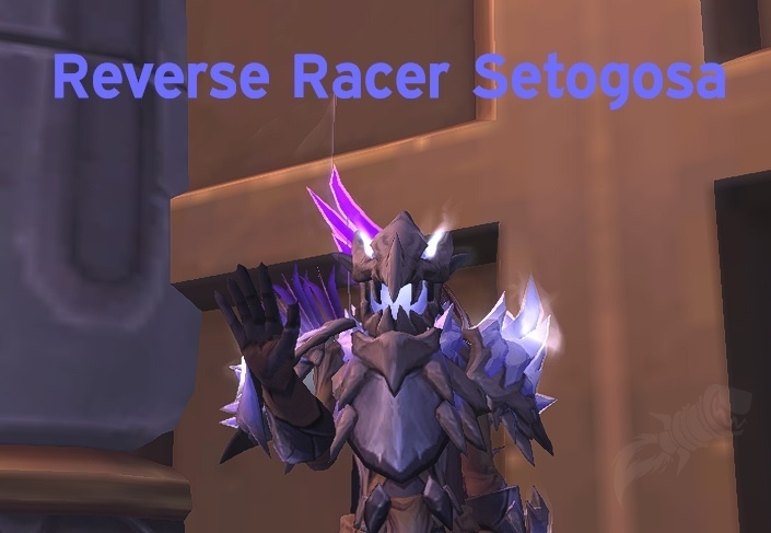 Reverse Racer - Title - World of Warcraft