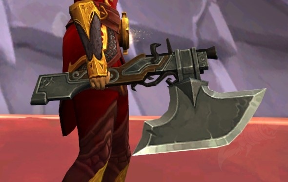 Hache courte de chevaucheur des Baroudeurs - Objet - World of Warcraft