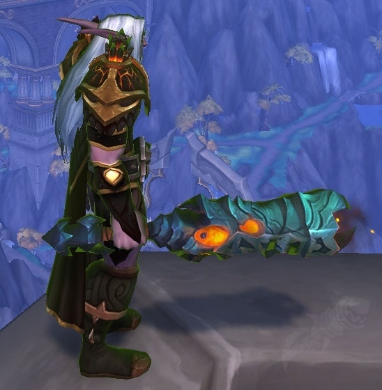 Garrote ardiente de los trepamuros - Objeto - World of Warcraft