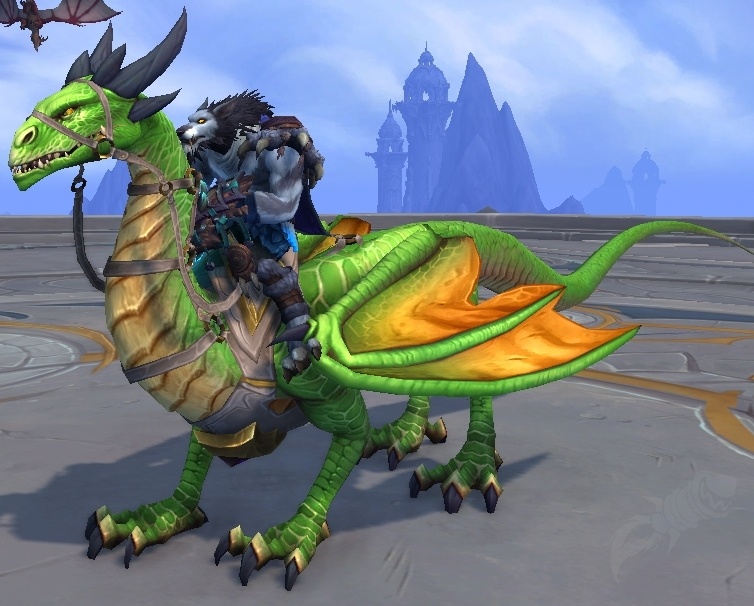 Winding Slitherdrake: Green Scales - Item - World of Warcraft
