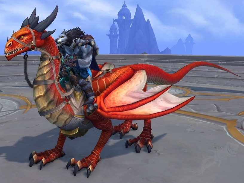 Winding Slitherdrake: Red Scales - Item - World of Warcraft