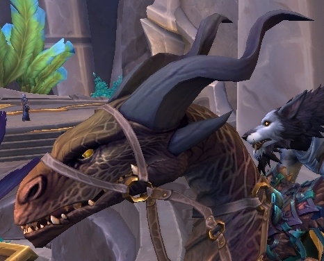 Winding Slitherdrake: Curled Horns - Item - World of Warcraft
