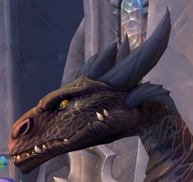 Winding Slitherdrake: Curled Cheek Horn - Item - World of Warcraft