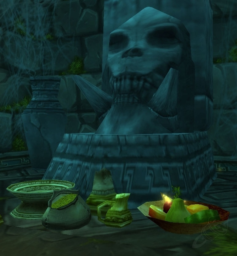Sacred Drakkari Offering - Object - WotLK Classic