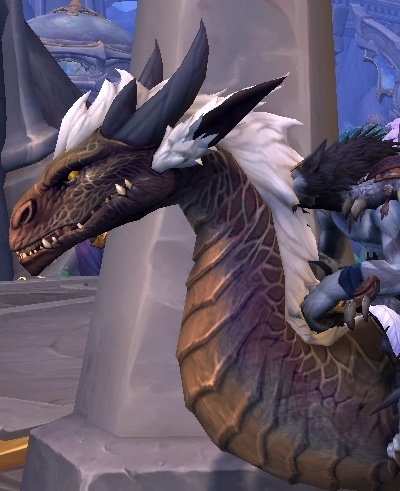 Technique: Winding Slitherdrake: White Hair - Item - World of Warcraft
