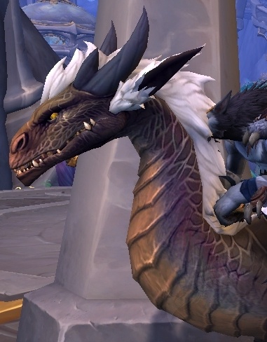 Winding Slitherdrake: White Hair - Item - World of Warcraft
