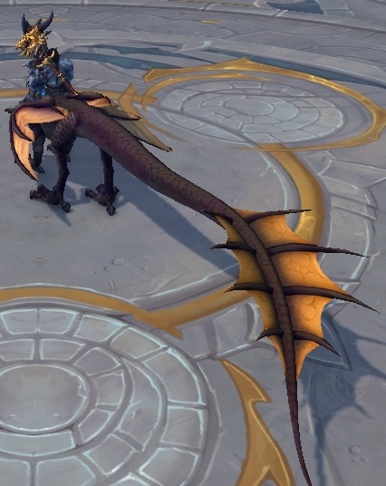 Winding Slitherdrake: Finned Tip Tail - Item - World of Warcraft