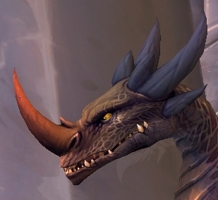 Winding Slitherdrake: Large Spiked Nose - Item - World of Warcraft