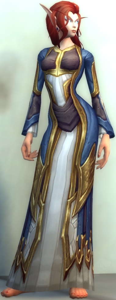 Warmongering Gladiator's Satin Robe - Item - World of Warcraft