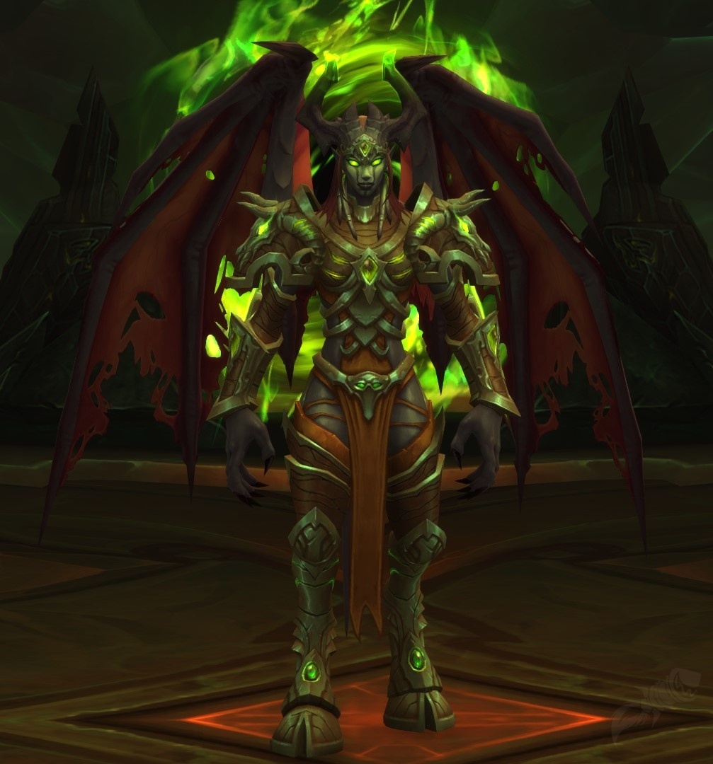 Please, blizz, be cool about this and let us embrace the fel! The NPC texture looks so much ...