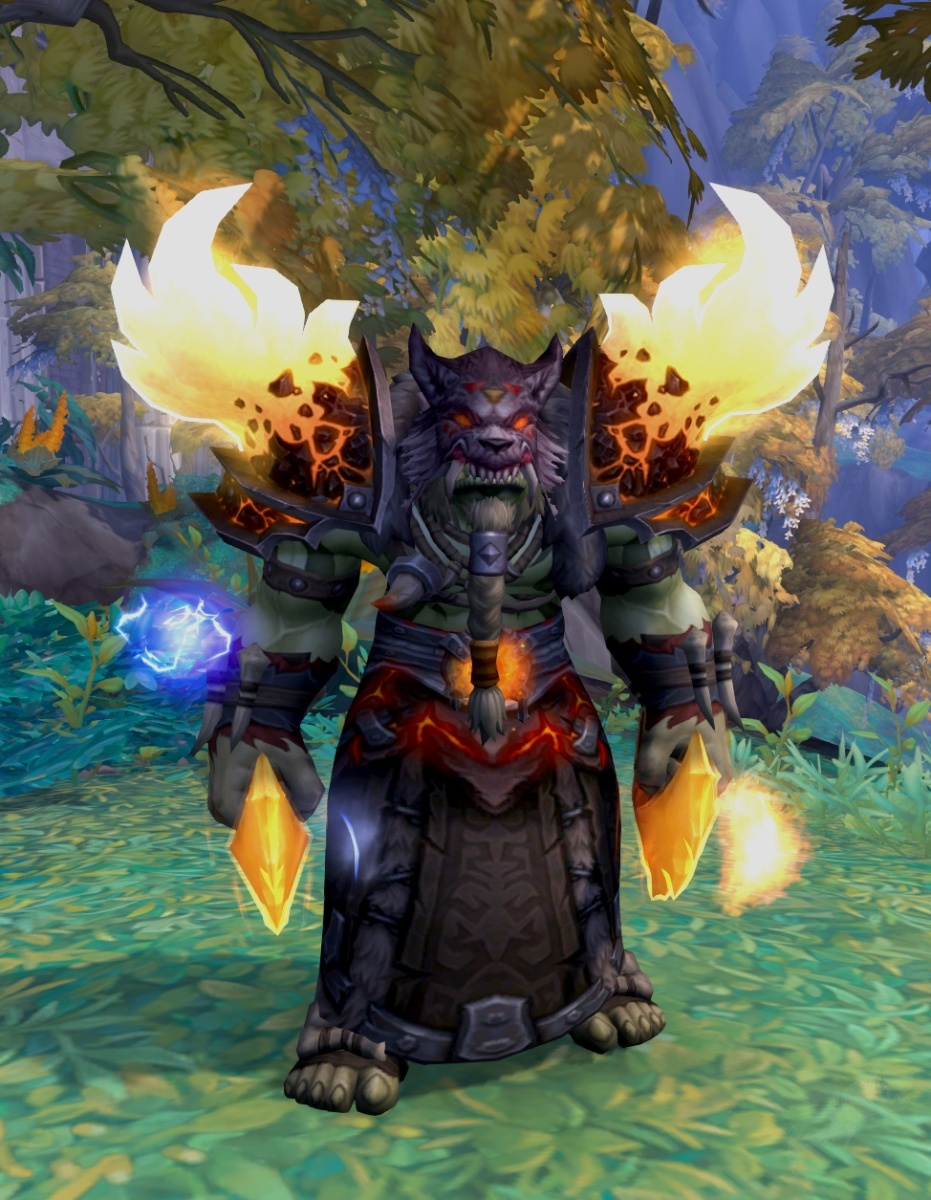 Pauldrons of the Fire Lord - Item - World of Warcraft