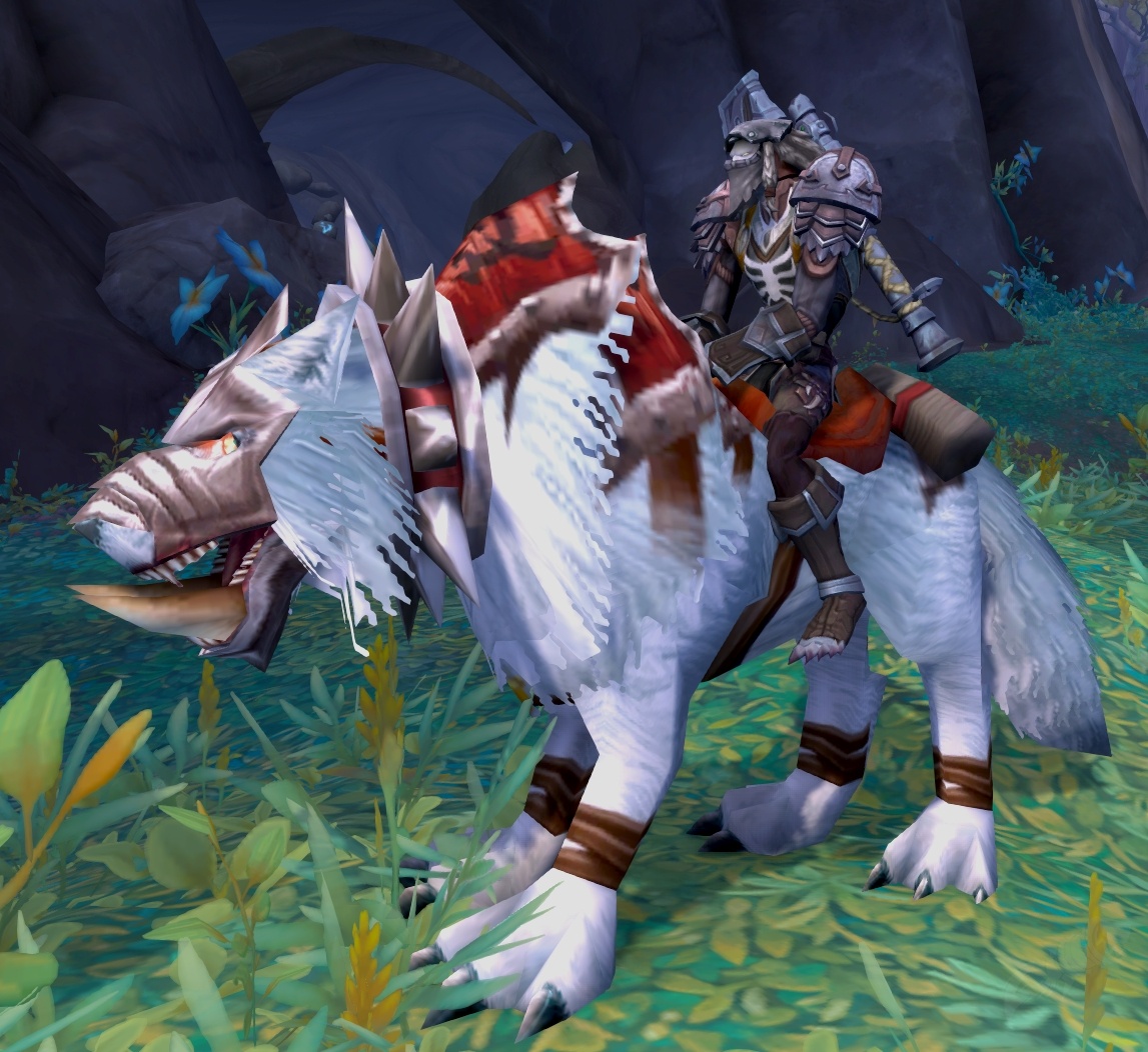 Lobo de guerra blanco - Hechizo - World of Warcraft