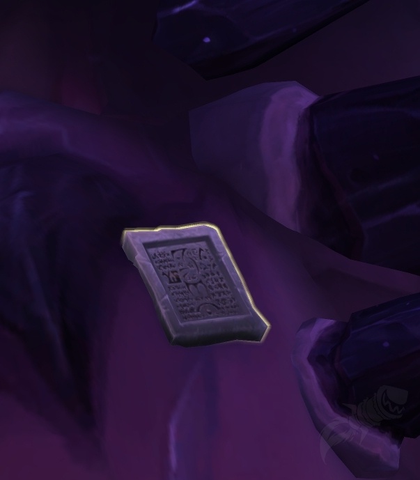 Gesprungene Steintafel - Objekt - World of Warcraft