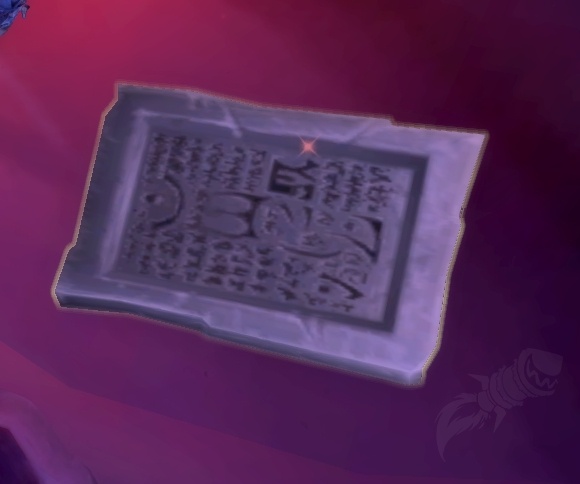 Chipped Stone Tablet - Item - World of Warcraft