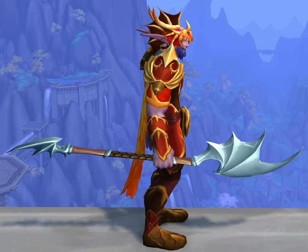 Valdrakken Bladewing Staff - Item - World of Warcraft