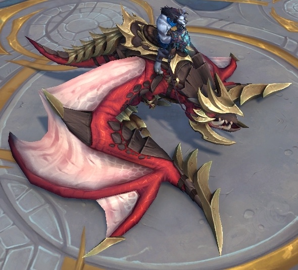 Proto-drake renouvelé : armure de couleur or et noir - Objet - World of Warcraft