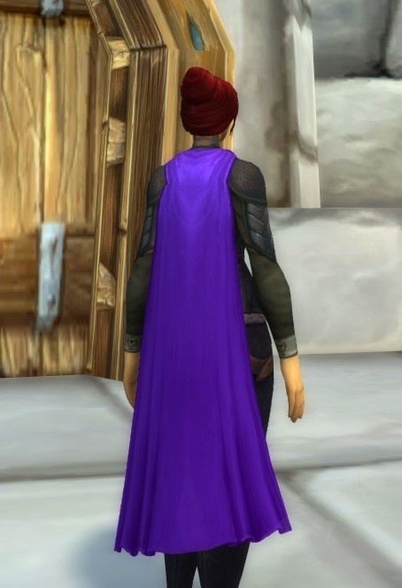 Wanderer's Violet Cloak - Item - World of Warcraft